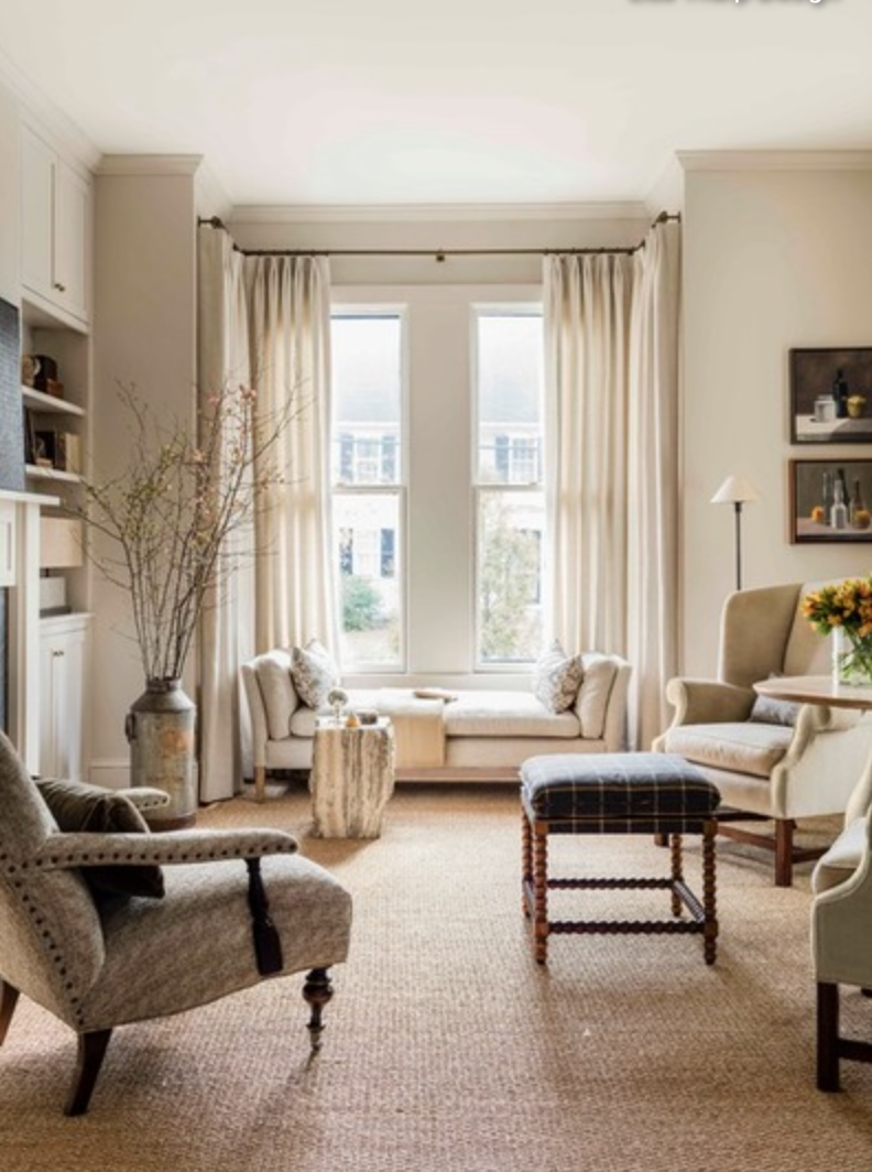 Gray and cream living room store